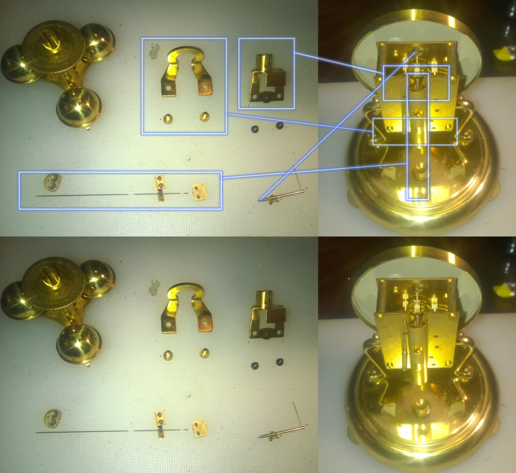 How to replace a 400 day anniversary clock suspension spring – Part 1 ...