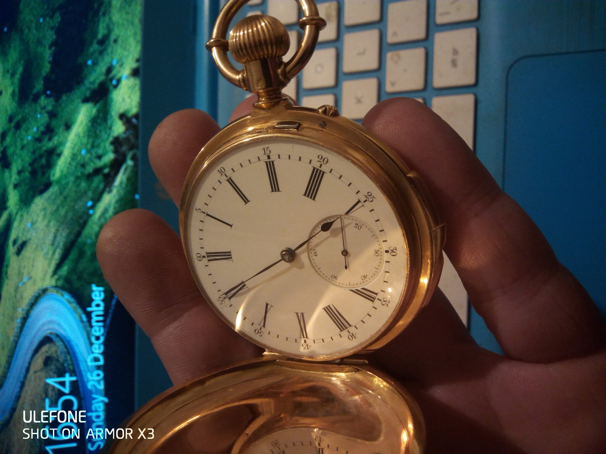 Hand forged / fired Glass Pocket Watch Glass job – Braintree Clock Repairs
